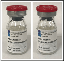 Qualifying metabolomics workflows using the QReSS kit